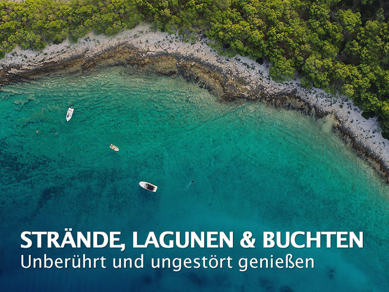 Strände und einsame Buchten auf Kroatiens einsamen Inseln | Reiseführer ...